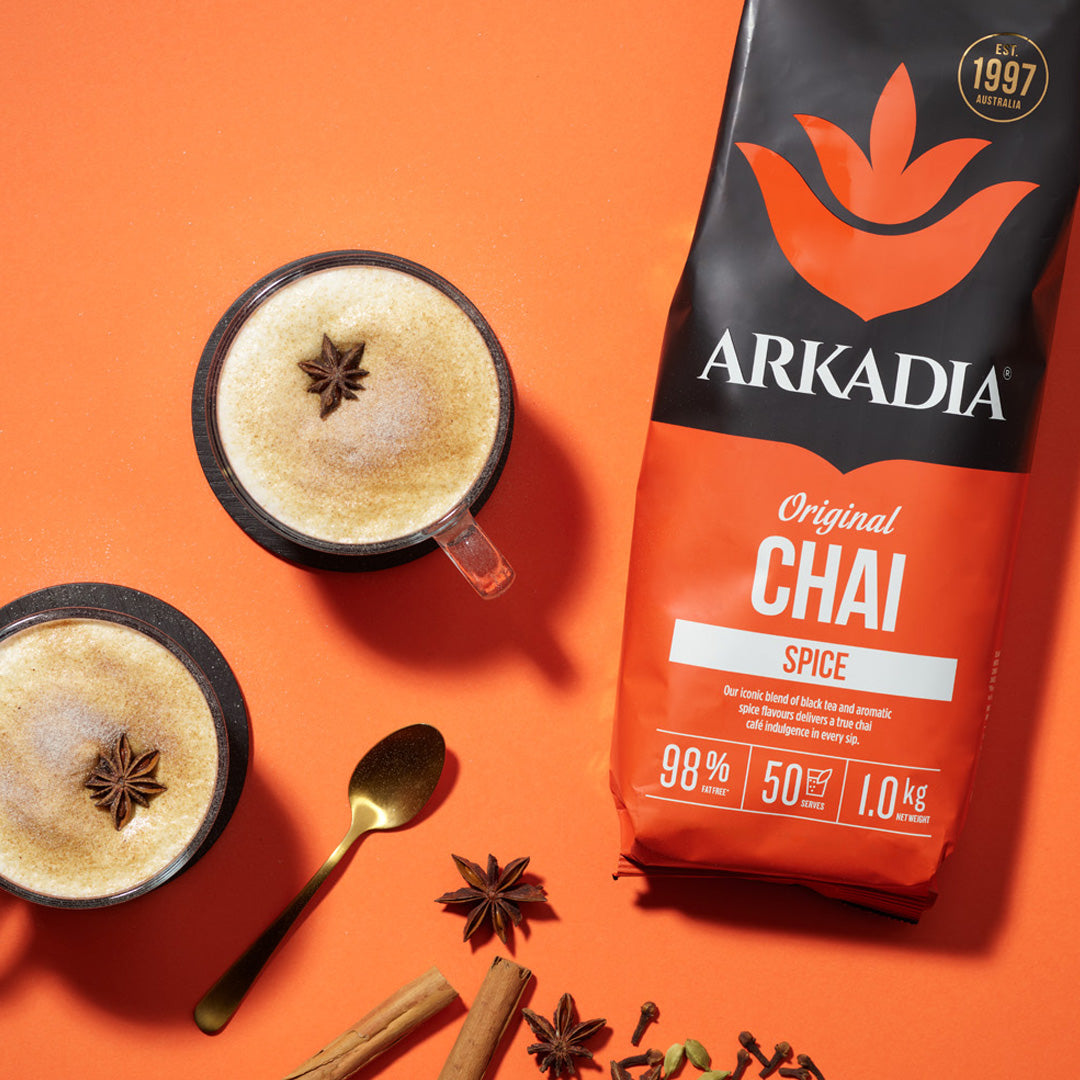 Arkadia Spiced Chai Powder 1Kg – White Horse Coffee