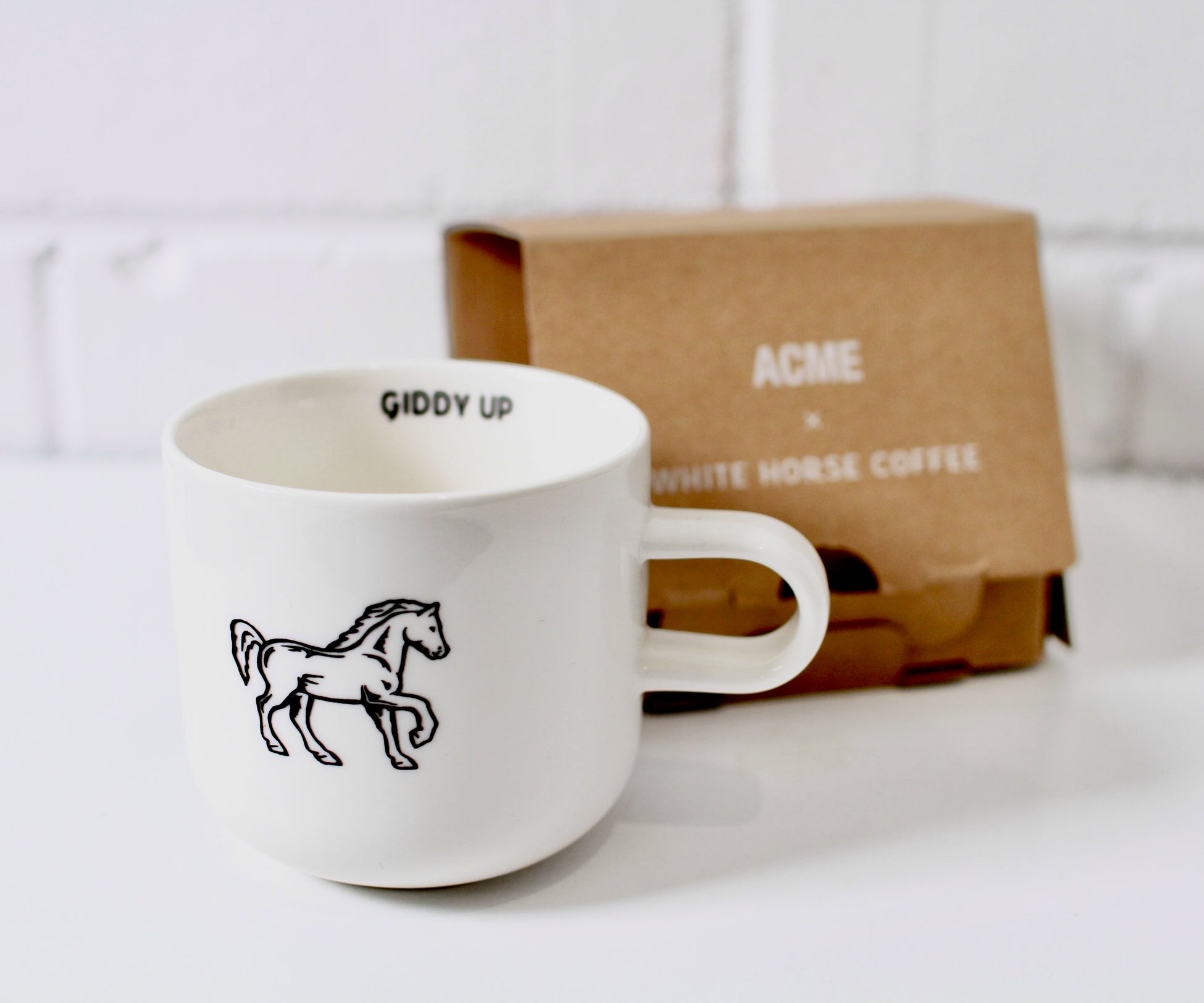 WHC X ACME 300ml Bobby Mug – White Horse Coffee